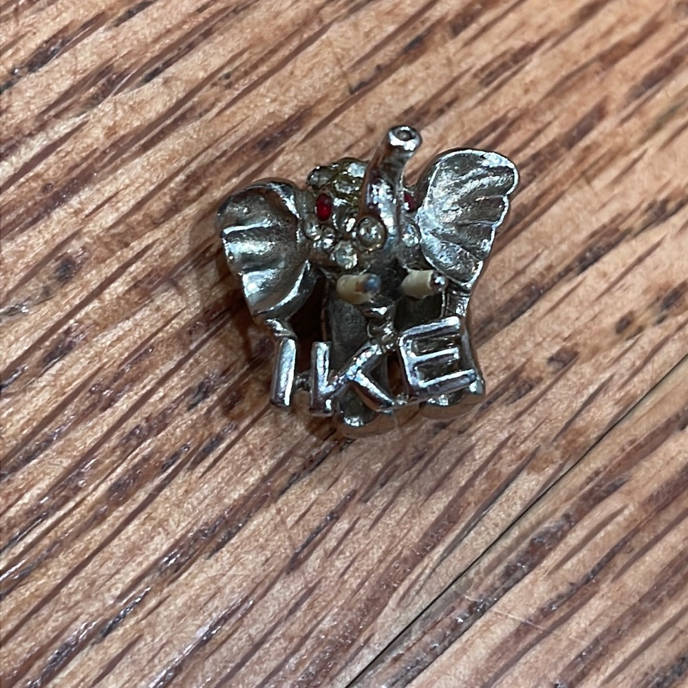 Ike Elephant Rhinestones 1950s Bogoff - Gem